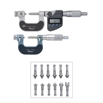 Newest Mitutoyo Screw Thread Micrometers 326-251-30/126-125 ...
