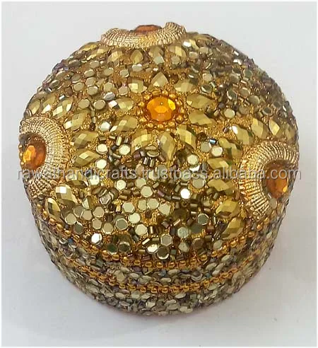 Lac Glitter Mirrored Trinket Jewelry Box - Buy Lac Glitter Mirrored ...