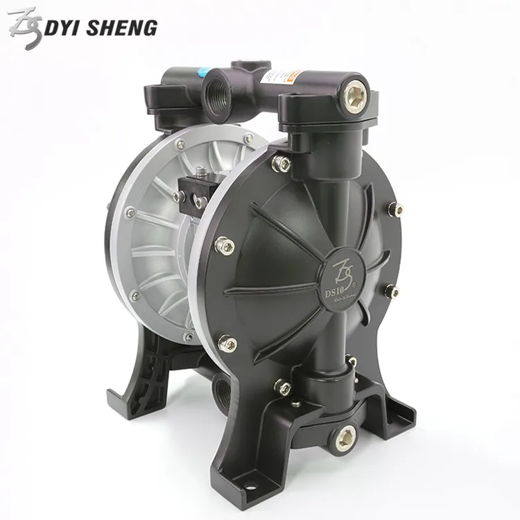 Air Driven Liquid Aluminum Alloy Operated Double Diaphragm Pump ...