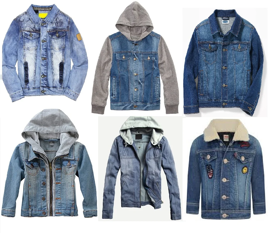 Oem Service Latest Design Boys Jeans Jacket Custom Made Denim Jackets ...
