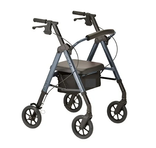 Hero Perfectfit 4 Wheels Aluminum Light Weight 8" Hd Rollator (walker ...