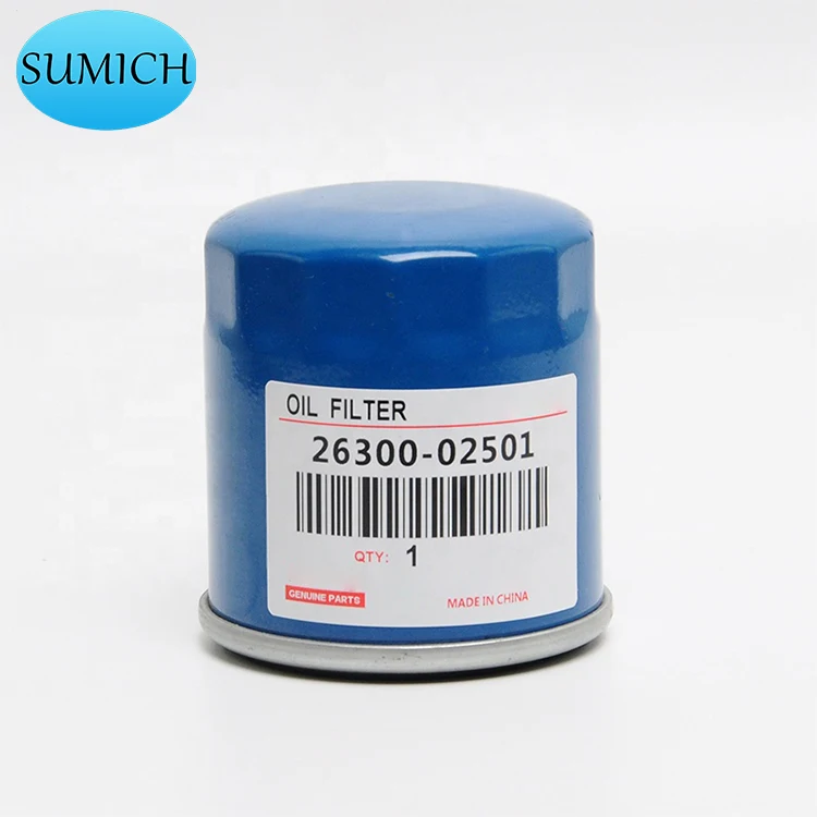 High Quality Car Engine Oil Filter - OEM No 26300-02501