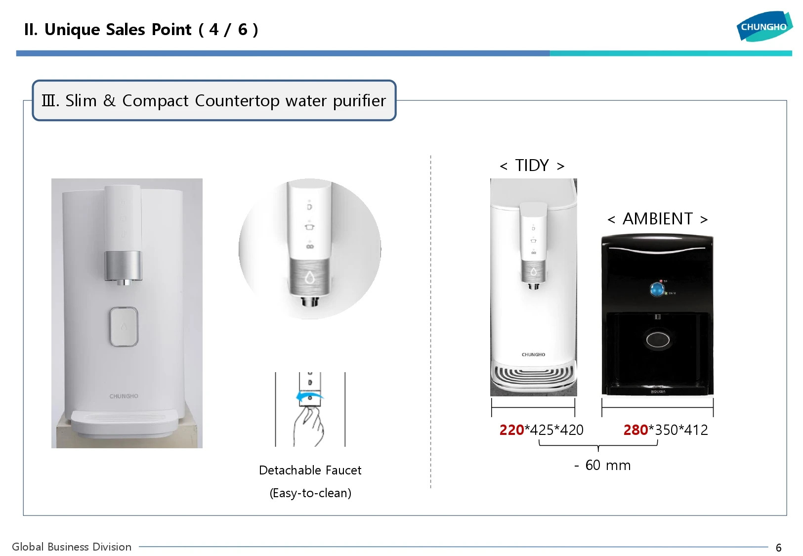 Tidy Reverse Osmosis Countertop Water Dispenser Product Water Purifier ...