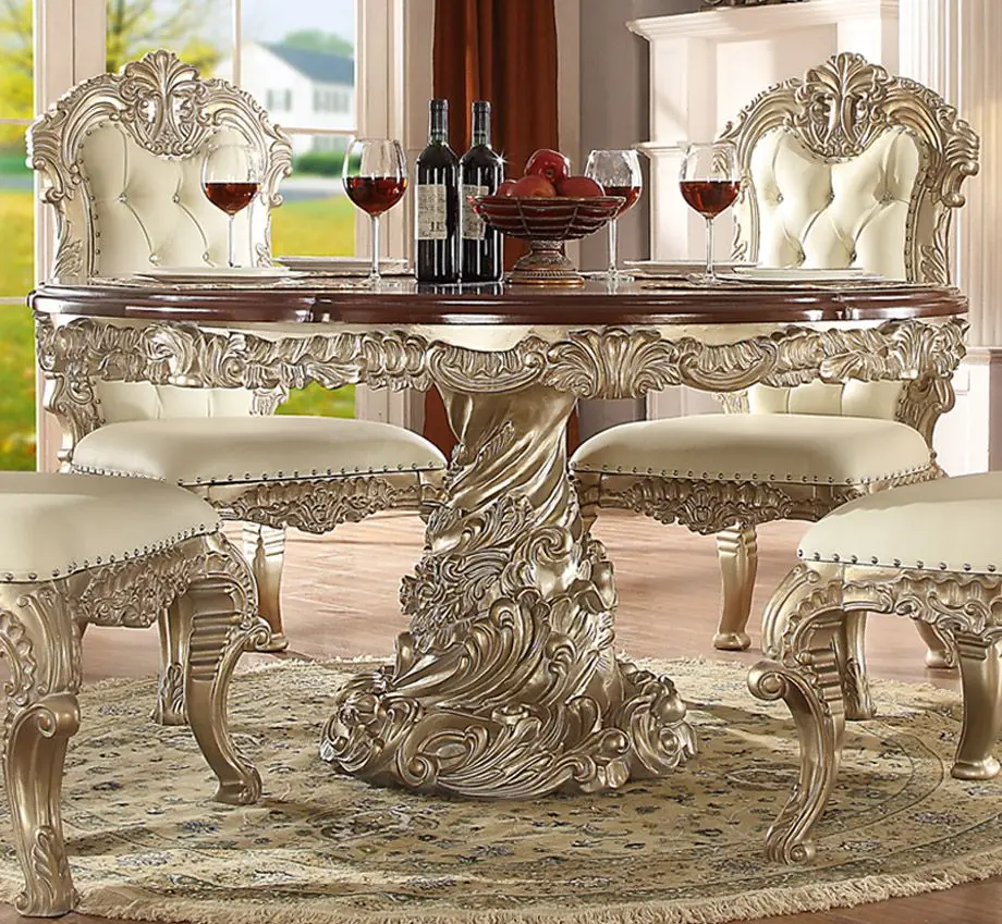 French & Rococo Style Dining Room Sets - Durable & Stylish