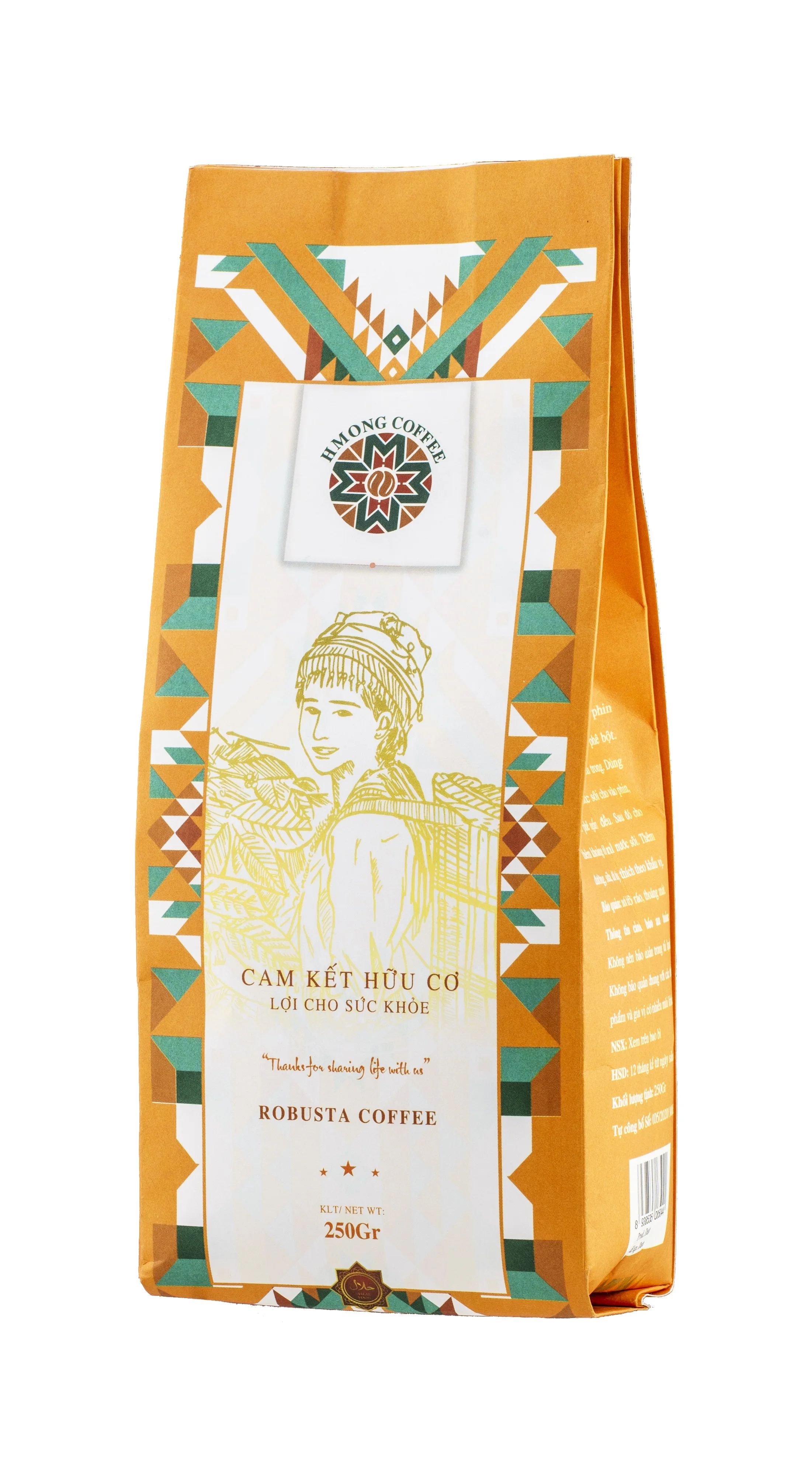 Coffee Bean/powder Robusta 500gr - Hmong Coffee Vietnam - Buy Ground ...