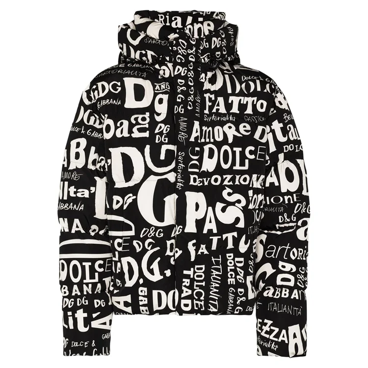 High Quality Custom Puffer Jacket Men Sublimation Printed Heavyweight ...