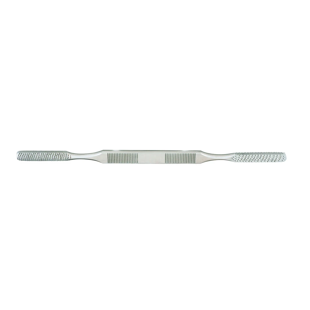 Premium 21cm Double-Ended Fomon Bone Rasp Fine Convex Straight ...