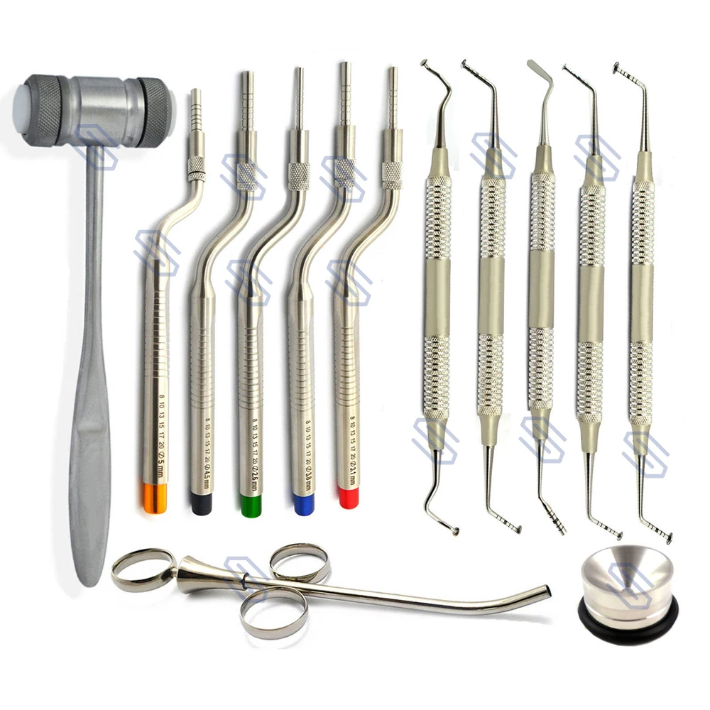 Dental Implant Offset Osteotomes Sinus Lift Bone Elevators Mushroom ...