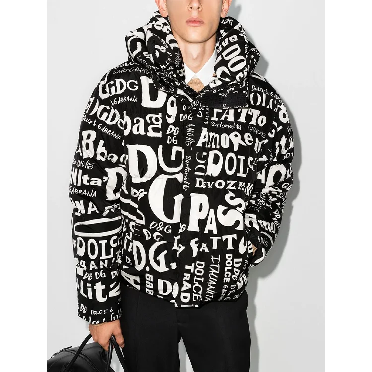 High Quality Custom Puffer Jacket Men Sublimation Printed Heavyweight ...