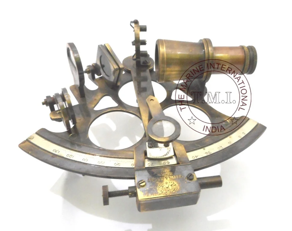 Antique Brass Sextant 1917 Kelvin & Hughes Antique Nautical Brass ...