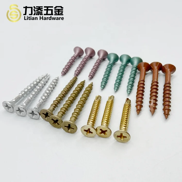 Manufacturer China Galvanized Carbon Steel Color Drywall Self Tapping ...