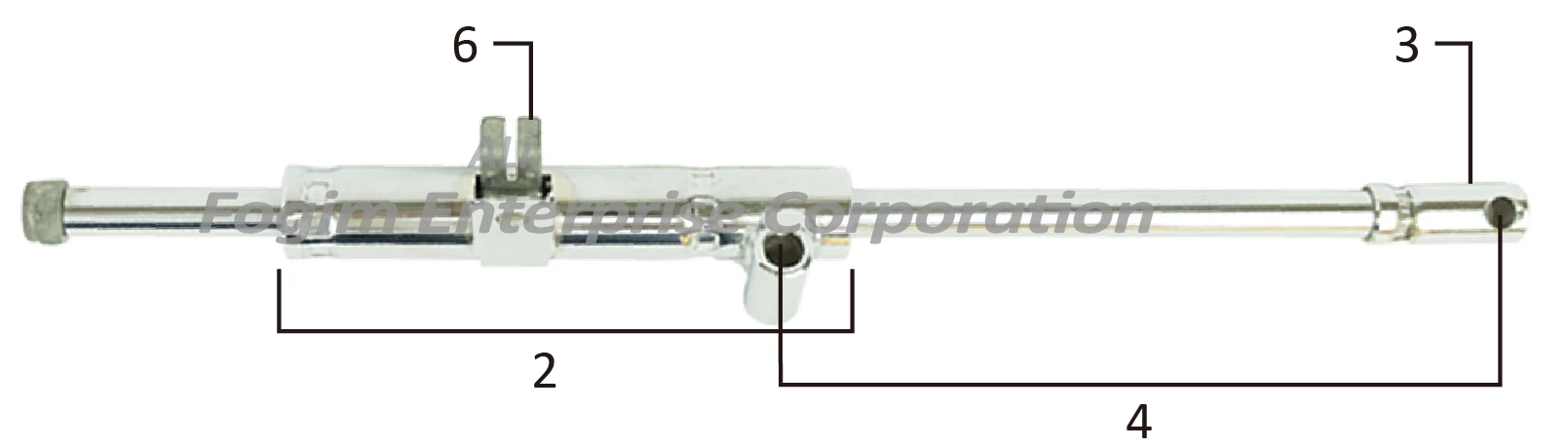 Gas Spring Without Gas Spring Stopper Adjuster Mechanical Lock Linear ...