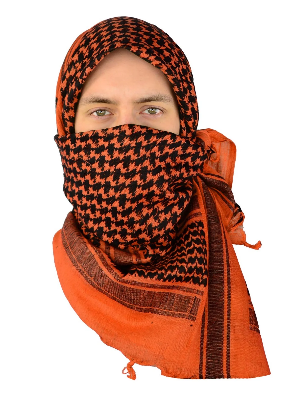 Shemagh Keffiyeh Head Neck Scarf Face Cover Sun Protection Sand ...