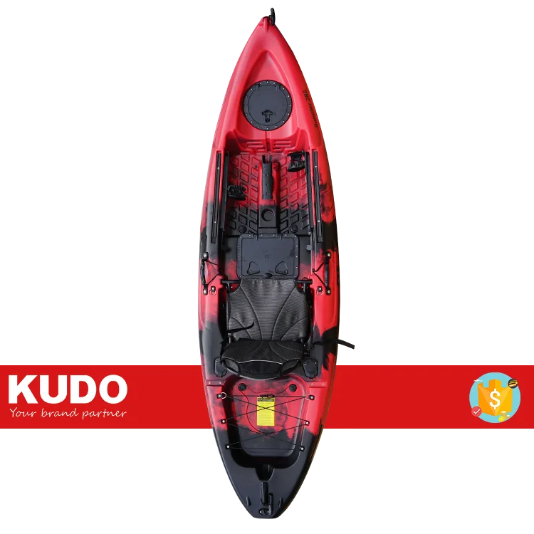 Fishing Kayak - One Person Peddle Sea Kayak with Aluminum Frame