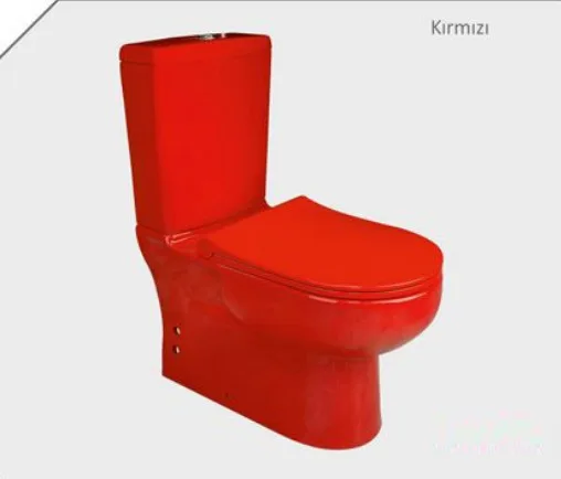 Turkish ELEGANT Ceramic Floor-Mounted Closet Sanitary Ware