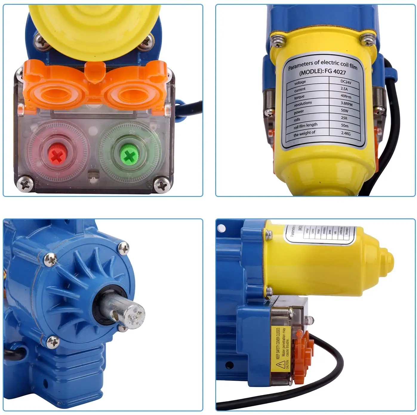 Electric Winch(electric Roll-up Unit)creeper Electric Film Reeler ...