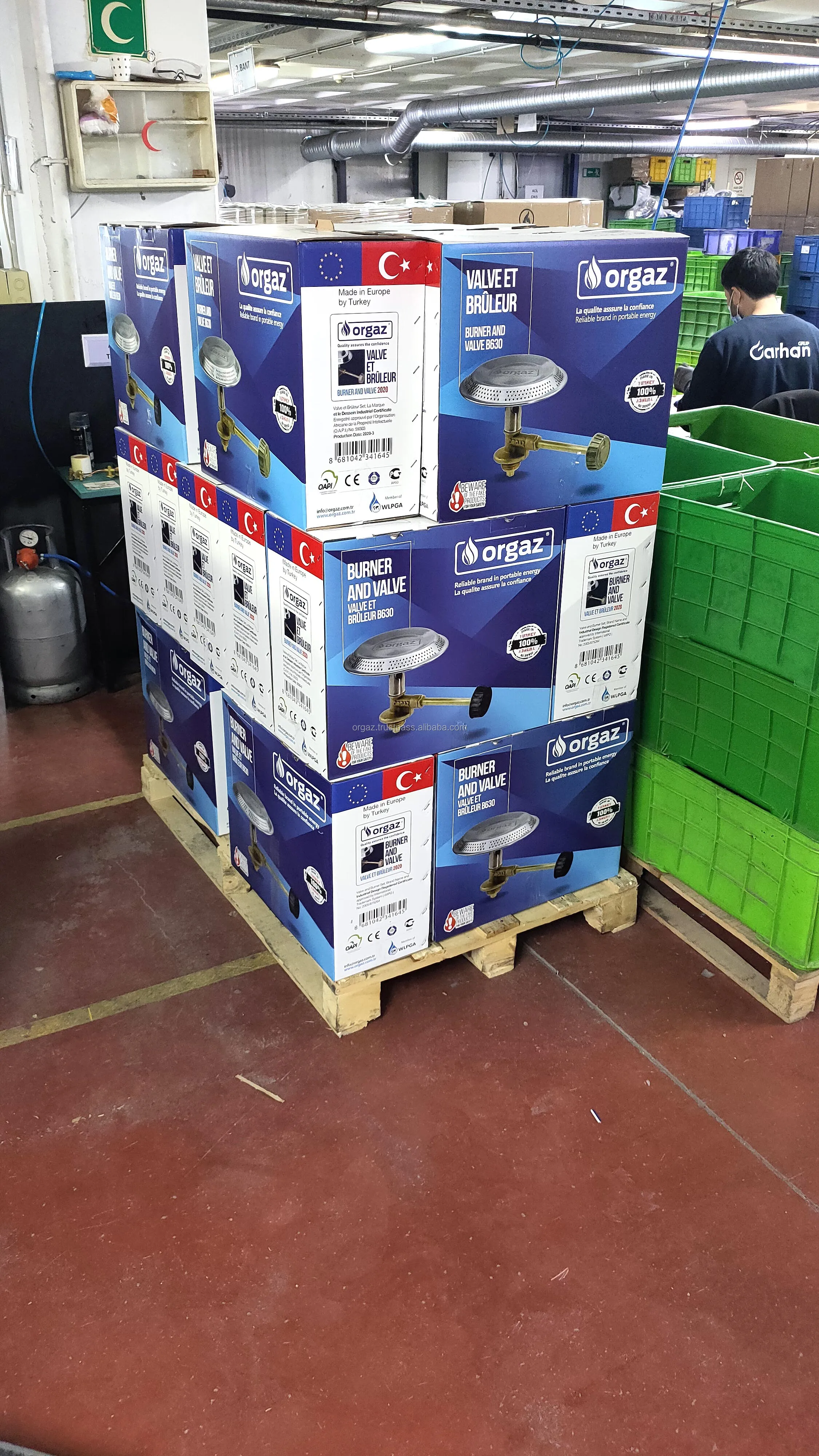 Orgaz Valve Burner Set - Portable Camping Gas Solution