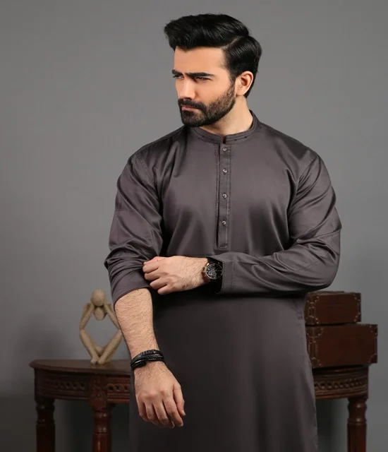 Men Shalwar Kameez - 2025 Men's Embroidered Fancy Design Custom Made ...