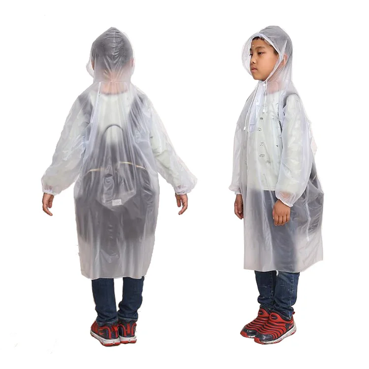 Customizable Transparent Travel Kids Child Rain Coat - Buy Rain Coat ...