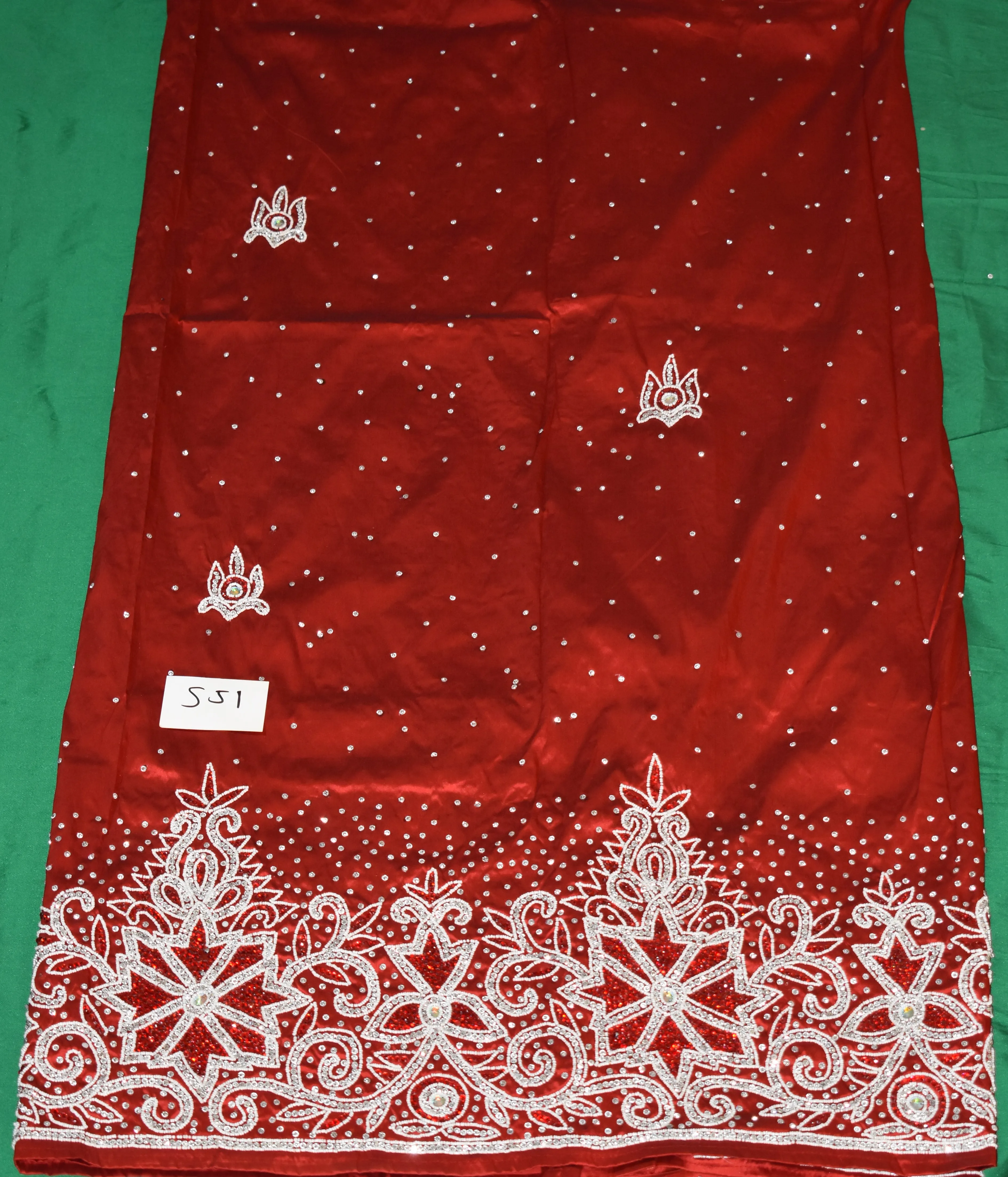 Latest Beaded George Wrapper African Headtie Indian George Wrapper ...