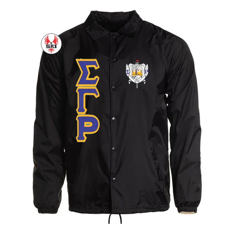 Sigma Gamma Rho Sorority Embroidery Women Coaches Jacket | SGRHO ...