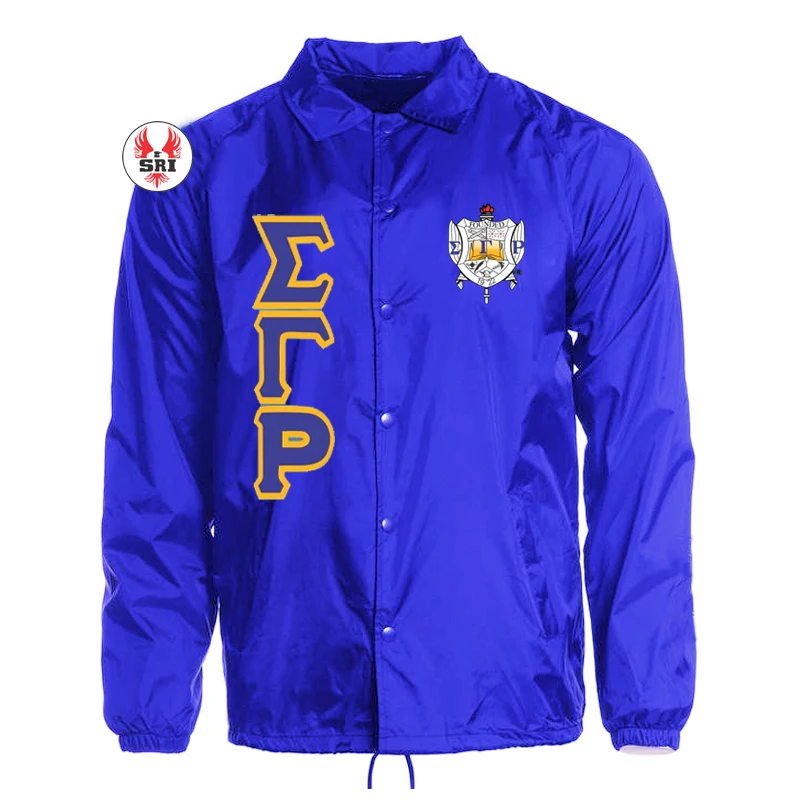 Sigma Gamma Rho Sorority Embroidery Women Coaches Jacket | Sgrho ...