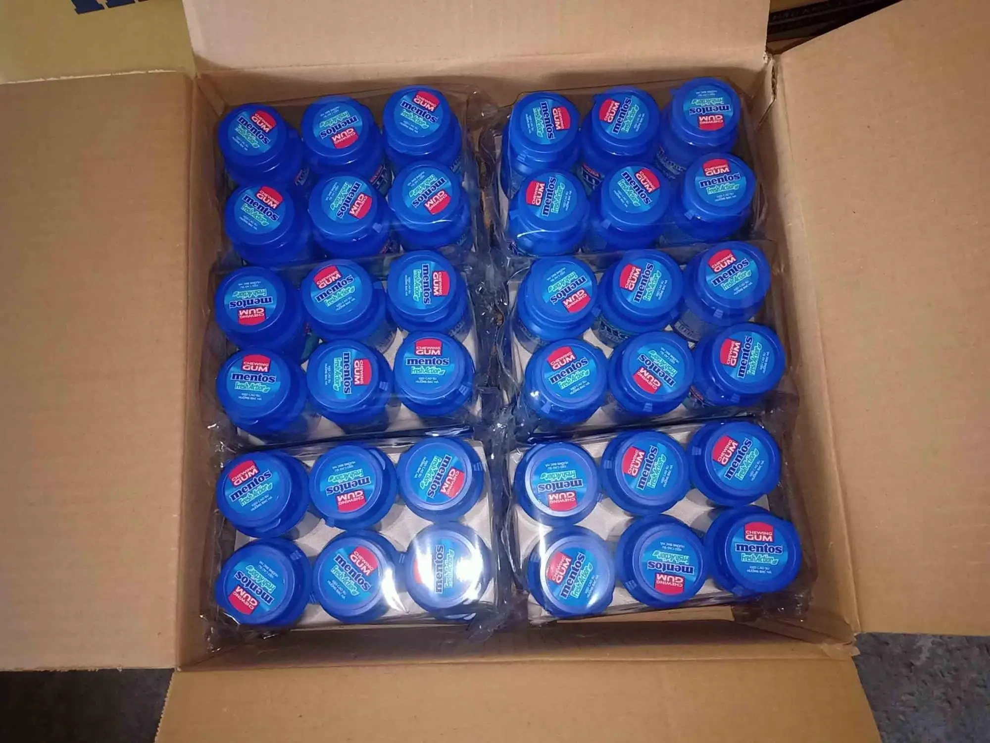 Ment0s Chewing Gum Pure Fresh Mint Tub 61.25g - Buy Chewing Gum Mento ...