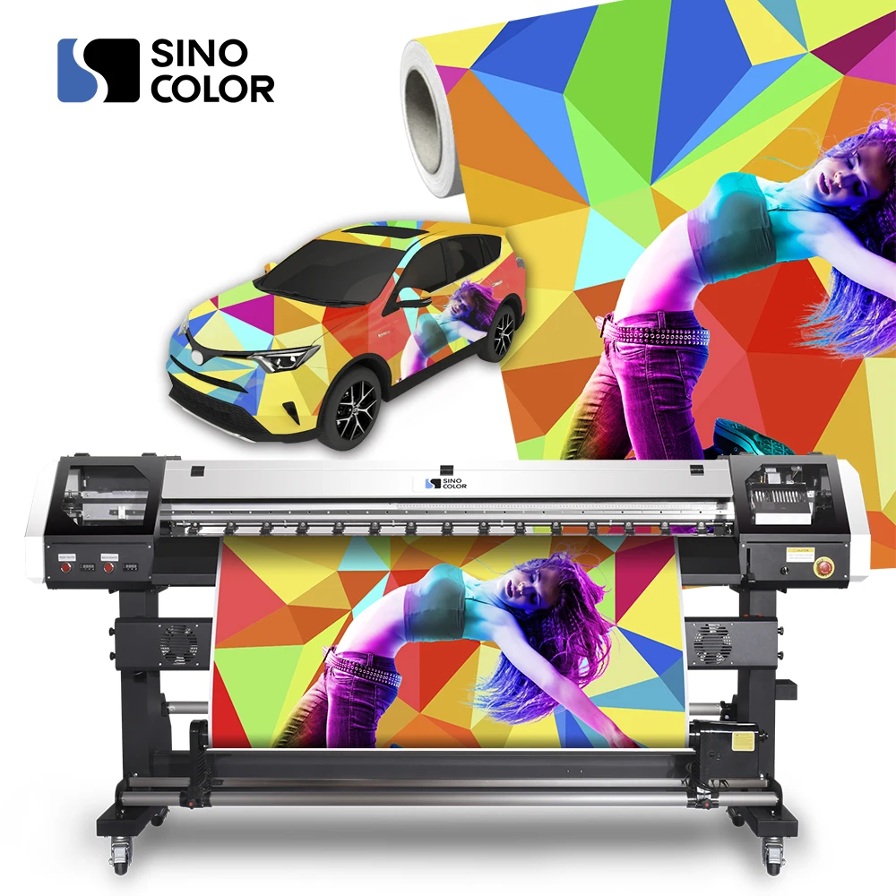 Sinocolor Es-640c 6 Color Configuration Printer With Eco Solvent Ink ...