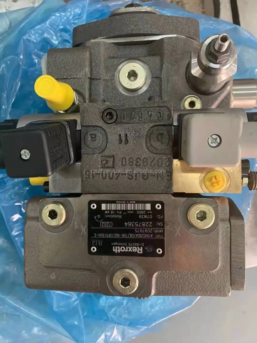 Zhenyuan High Pressure A10vg28da1d8/10r Piston Axial Pump - Oem