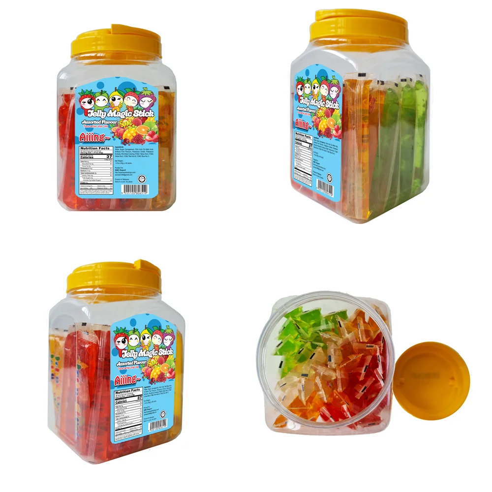 Wholesale Aiiing Fruit Jelly Sticks - Sour & Multi-colored