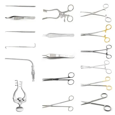 Total Thyroidectomy Surgery Instruments Set by Nomi Brothers