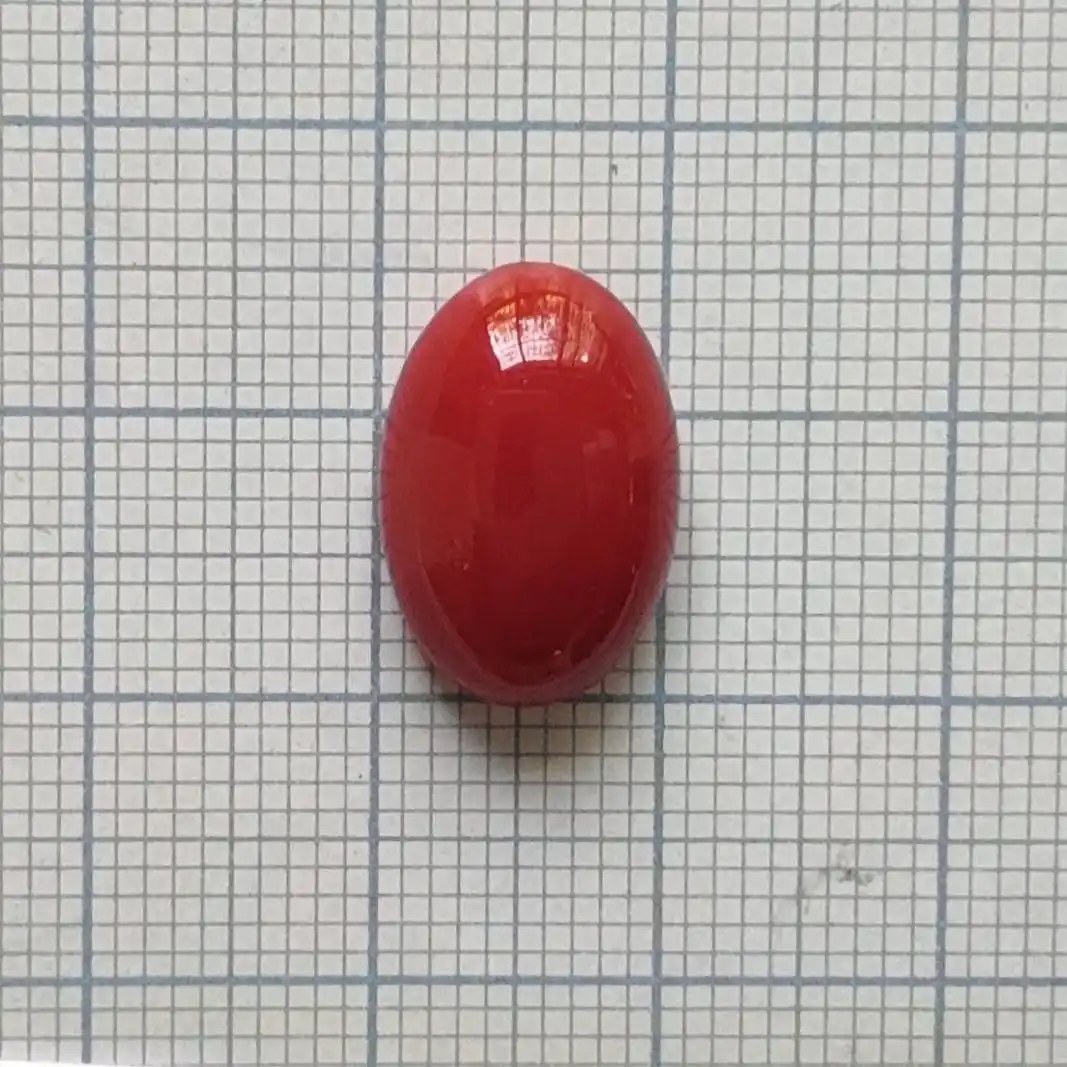 Italian Natural Red Coral Oval Cabochons Corallium Rubrum From ...