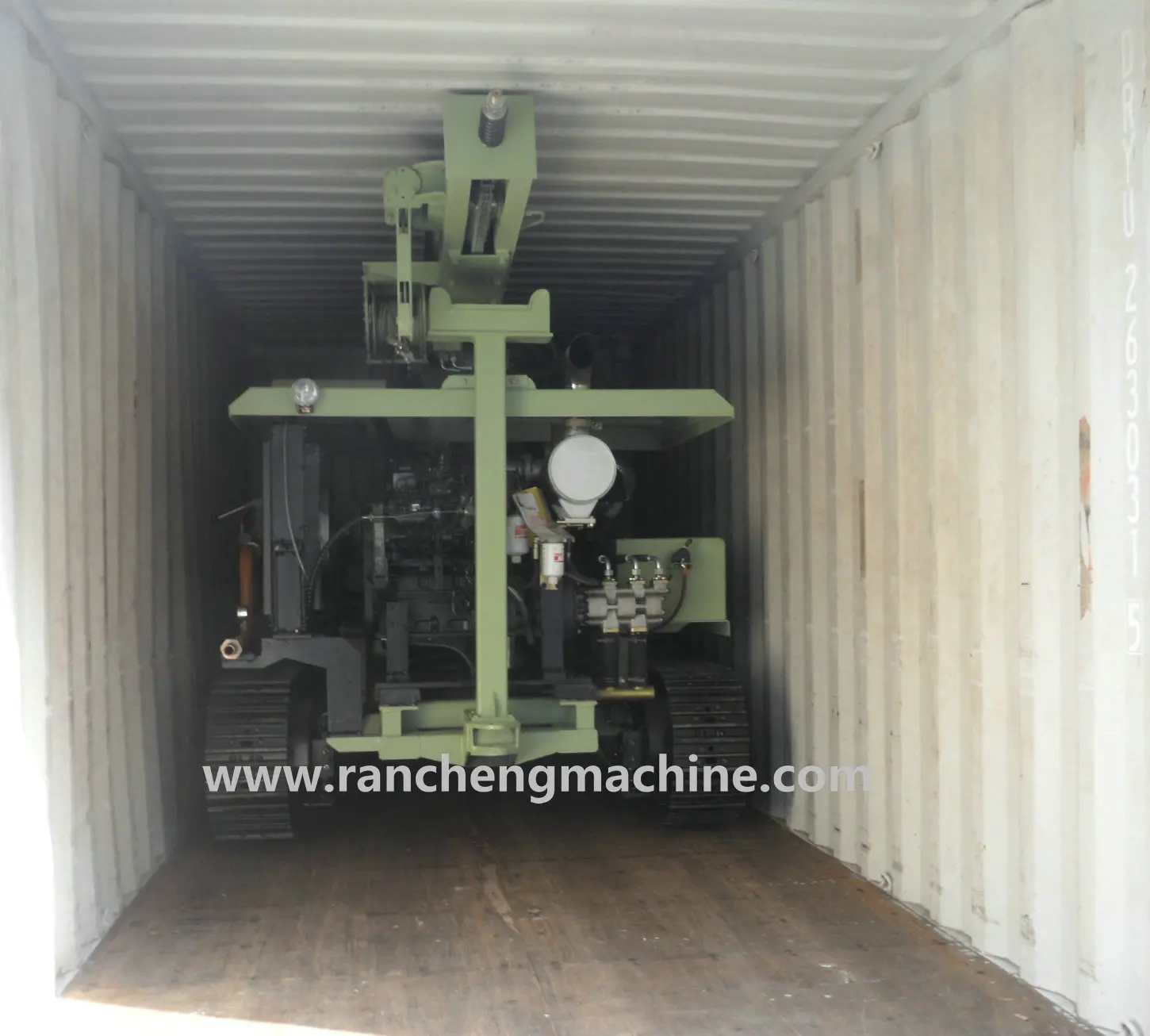 Crawler Type Photovoltaic Crash Barrier Pile Driver Solar Panel Pile ...