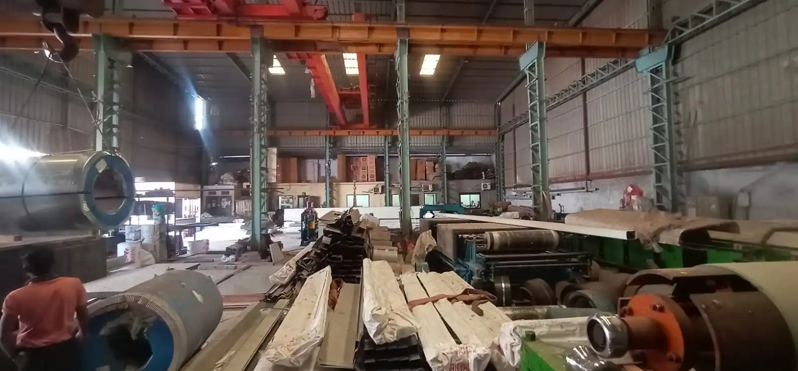 Pre-engineered Structures C Shape Purlins Galvanized C Purlin Steel ...