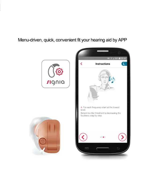 Advanced Technology Digital Programmable Beige Colour Signia 8 Channel ...