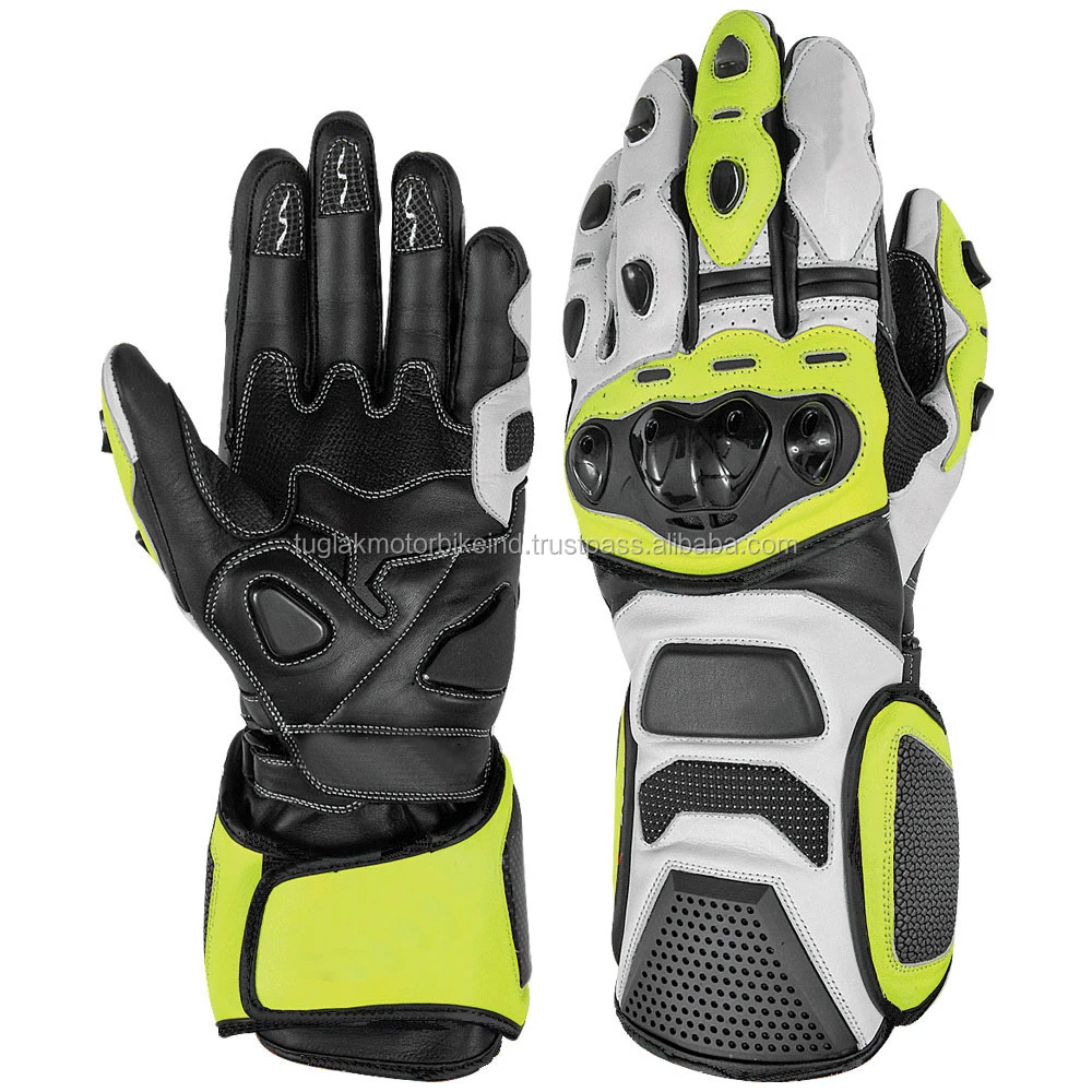 Motorbike Racing Gloves - Durable, Customized Sports Gloves
