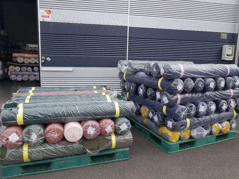 Korea ITY Stock Lot Fabric - Versatile Polyester Textiles