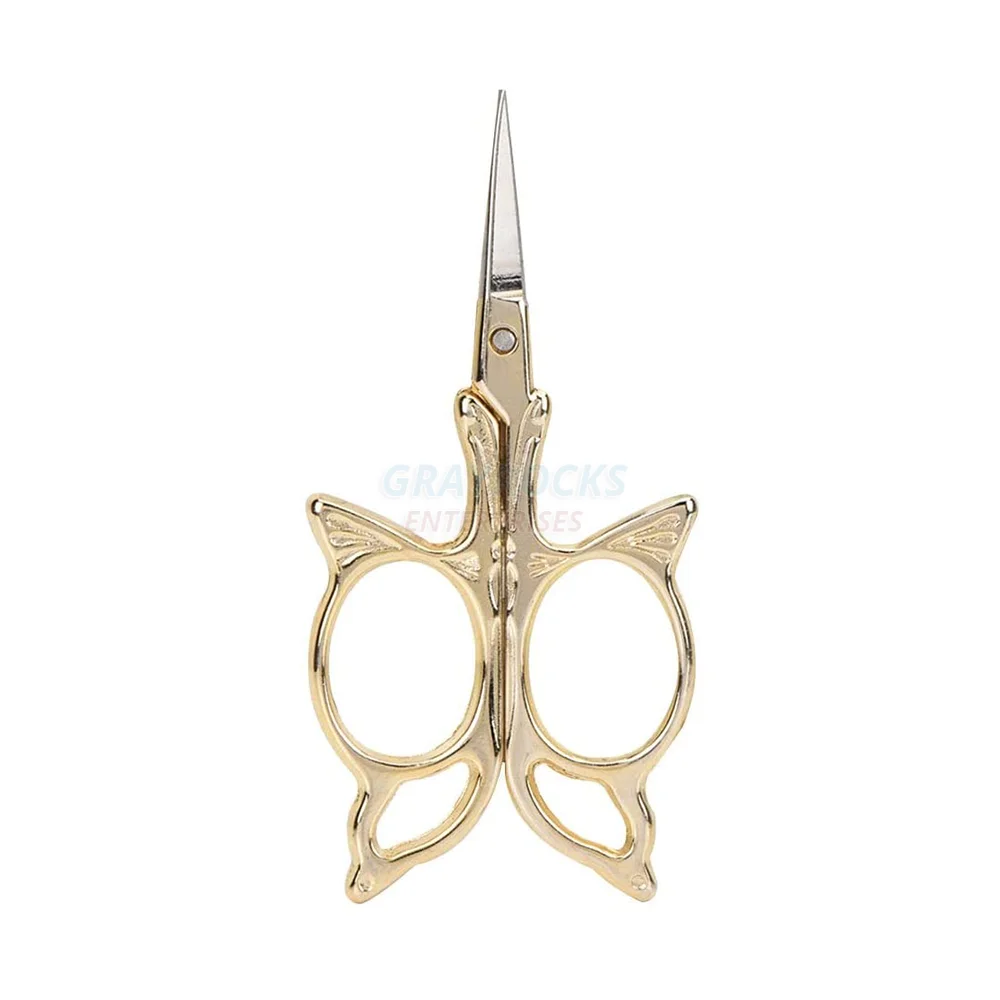 Color Embroidery Fancy Scissor Multi Purpose Scissors Pk Nose Hair ...