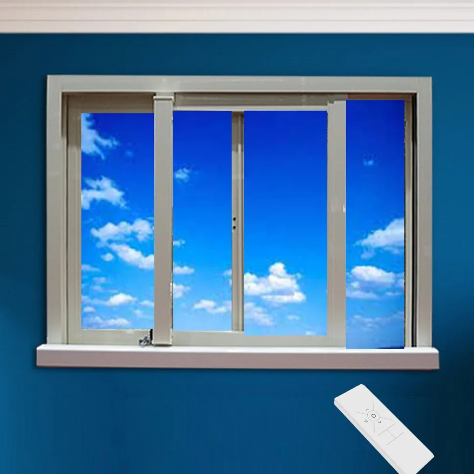 horizontal opening sliding windows simple installation electric window ...