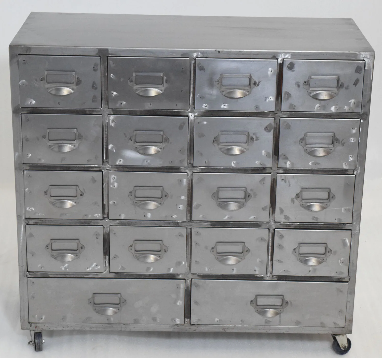 Industrial Vintage Retro Style Metal Multi Drawer Storage Cabinet for ...