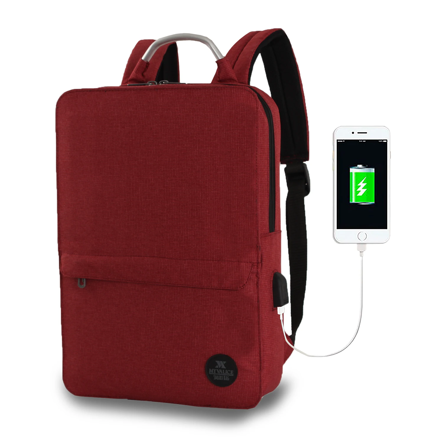 My Valice Smart Bag 1210 Usb Charging Port - Buy Smart Bag / Backpack ...