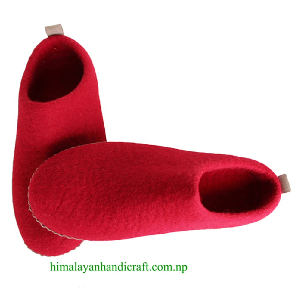Himalayan Felt Slipper - Handmade in Nepal for All Seasons