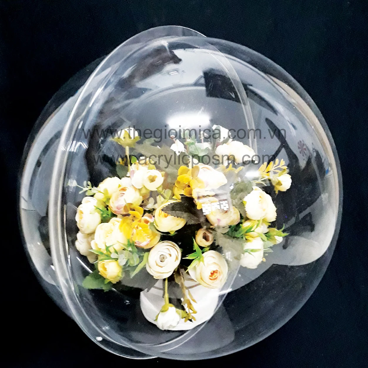 Factory Made Clear Dome Transparent Acrylic Hemisphere For Decoration ...