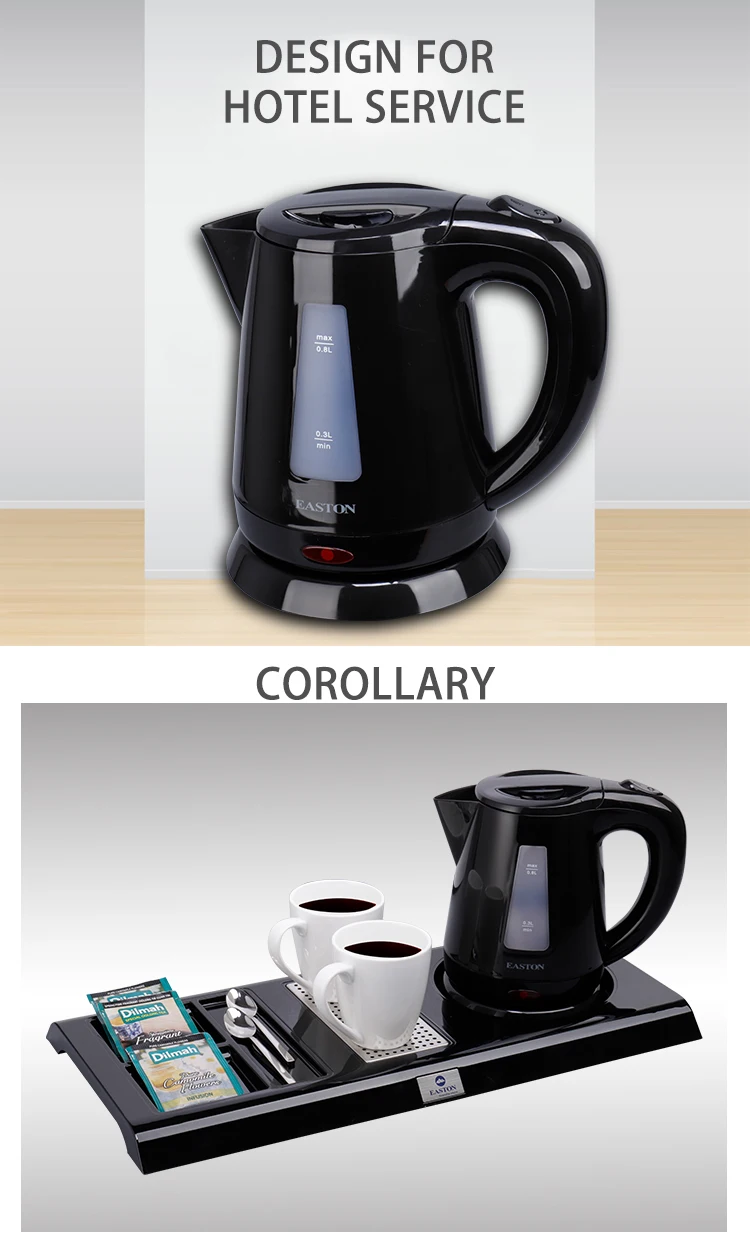 Easton 0.8l Electric Kettle 360 Degree Rotation And Cordless Hotel ...