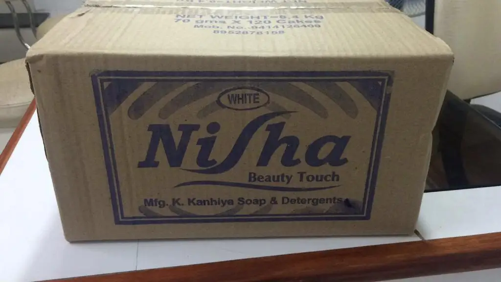 Nisha 100gm Moisturizing Whitening Skin Soap Milk Bath Soap Toilet Soap ...