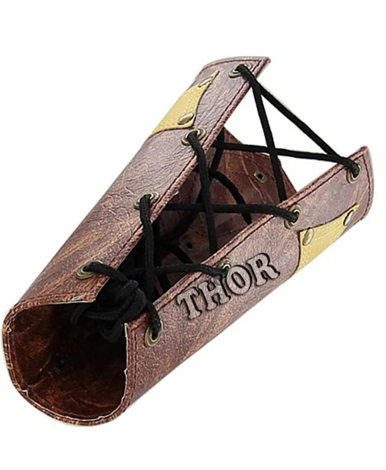 Medieval Knights Templar Leather Arm Guards Templars Hand Guard Armor ...