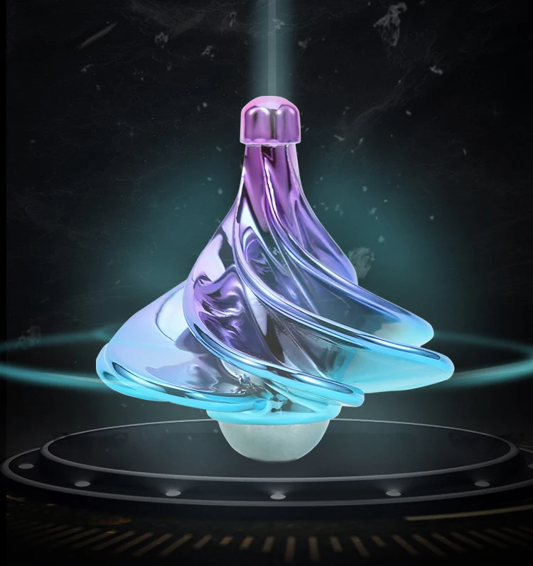 2020 Magnetic Suspension Air Blowing Fidget Spinner - STEM Education Toy