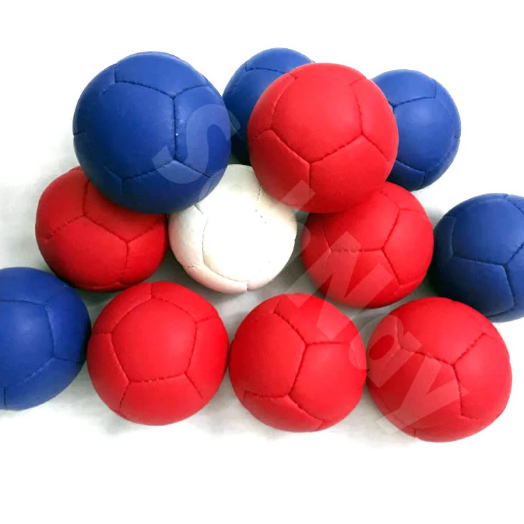 Boccia Balls Set With Customized Logo On Balls And Carrying Bag - Buy ...