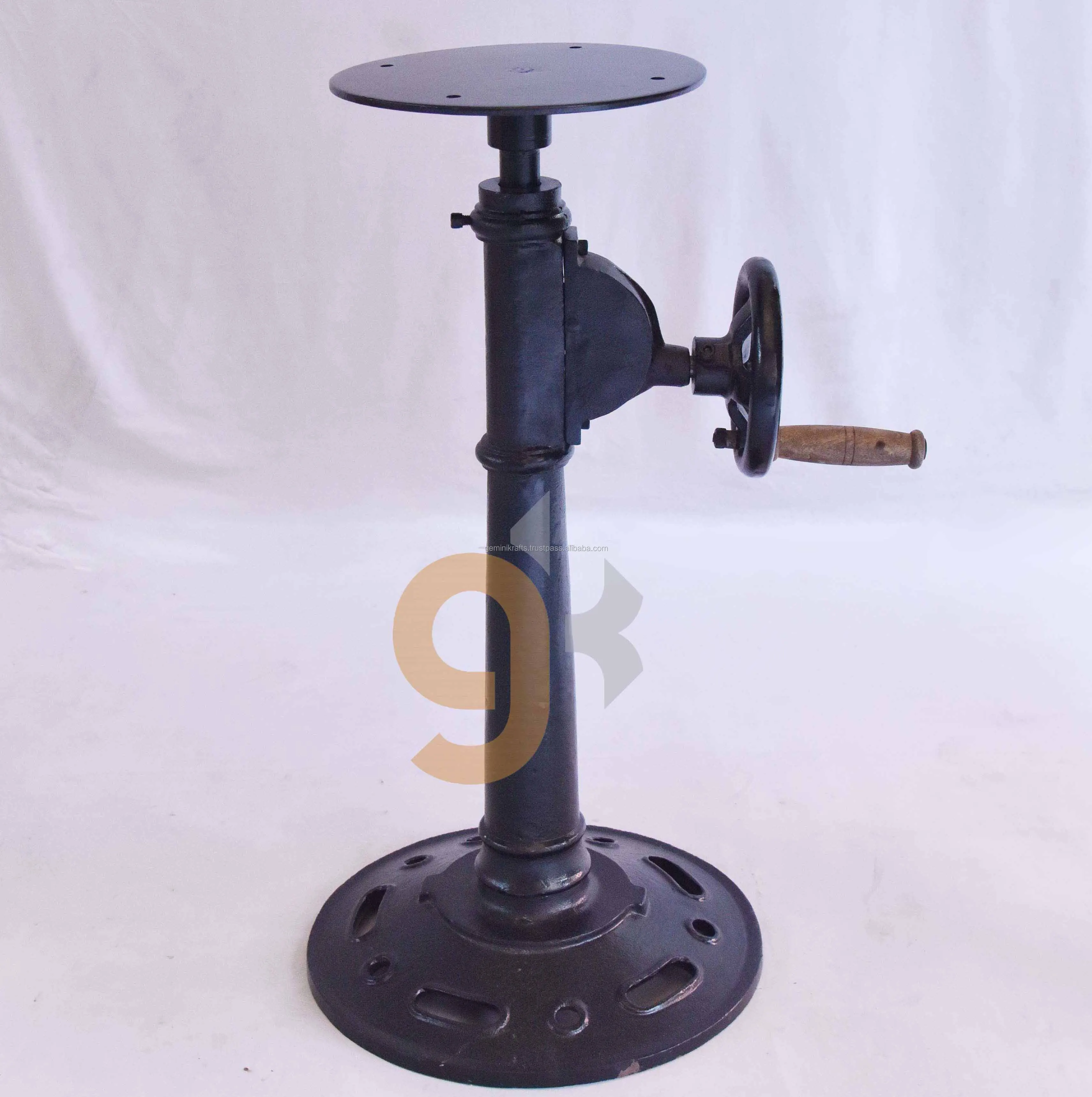 Crank Table Base,Industrial Cast Iron Dining Table Base,Wholesale Hand ...