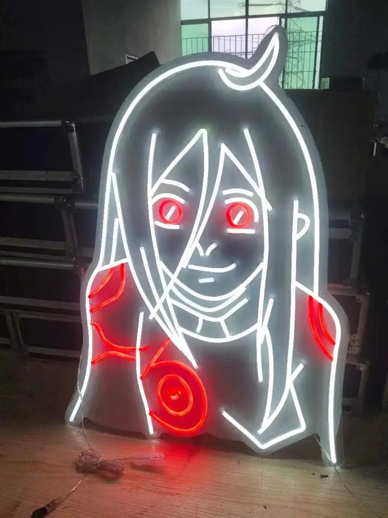 Custom Anime Neon Sign: Zero Two Girl Image by Inoske